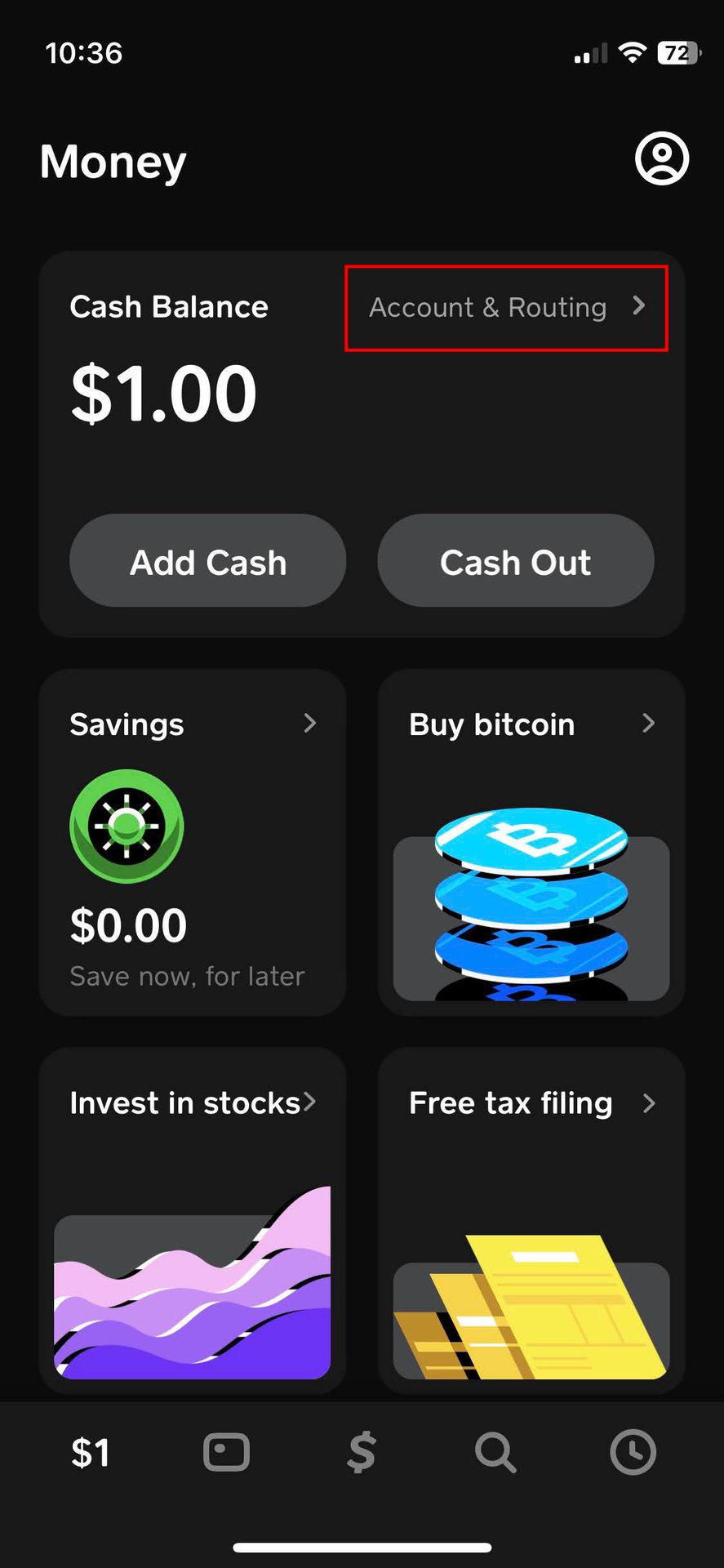 Cashapp Name of Bank